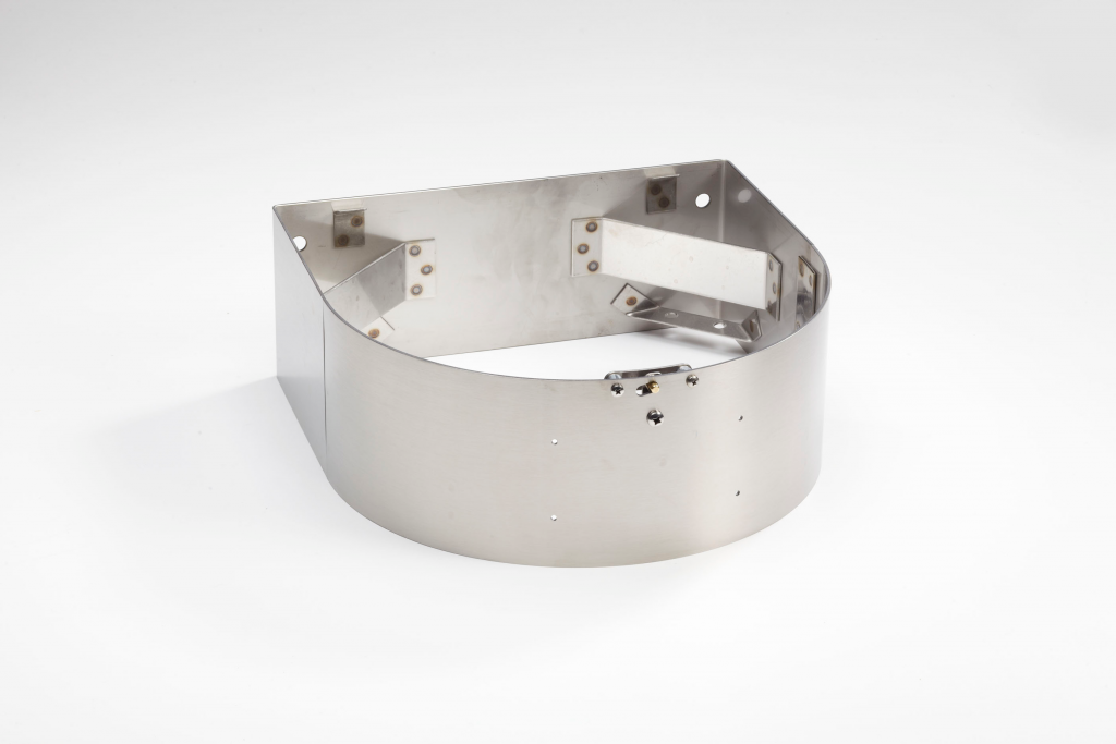 #548 Feeder Housing, Flat Back, Stainless Steel - Nelson Automatic Waterers